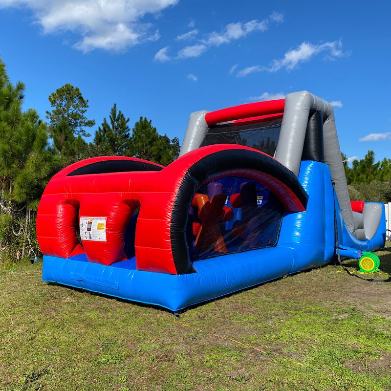 35 Ft H2Obstacle Course Primary Colors $295 Dry / $325 Wet